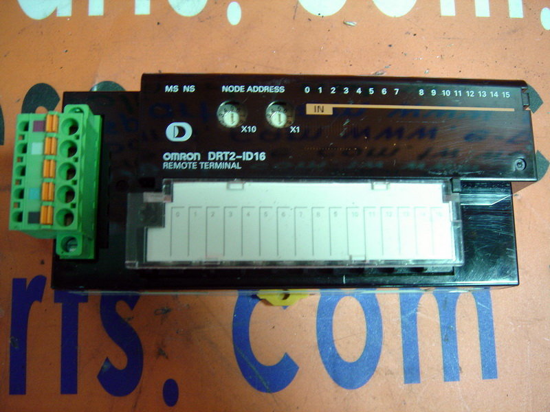 OMRON DRT2-ID16 INPUT MODULE DNET 16POINT SAMRT SLAVE - 裕益科技自動化設備可程式編碼器PLC分散式控制系統DCS